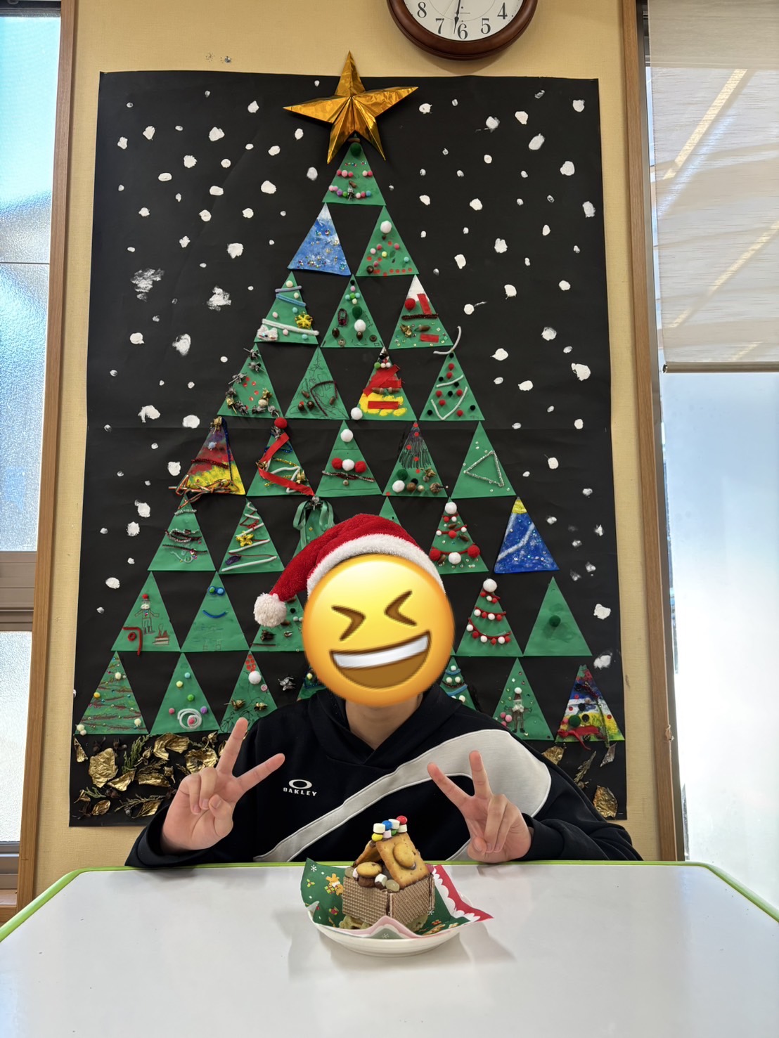 Merry Christmas🎄お菓子のおうちづくりをしました🎅 | KIDS BASE さんかく｜児童発達支援事業所・放課後等デイサービス
